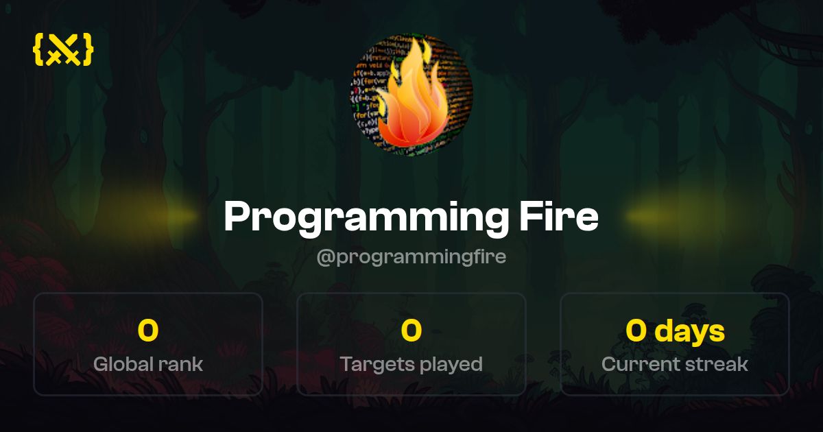 Programming Fire | CSSBattle