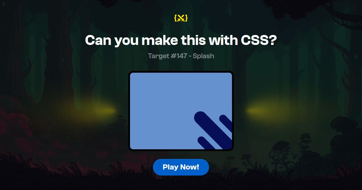 Target #147 (Splash) - CSSBattle