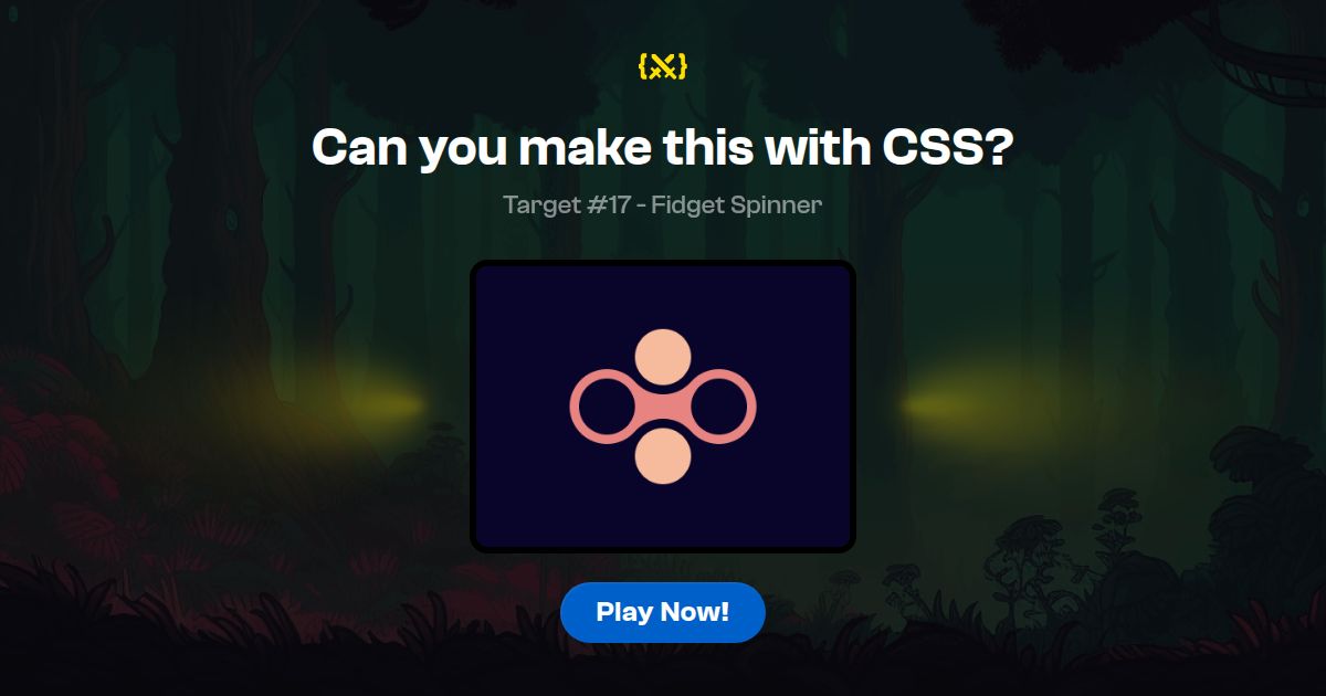 Target #17 (Fidget Spinner) - CSSBattle