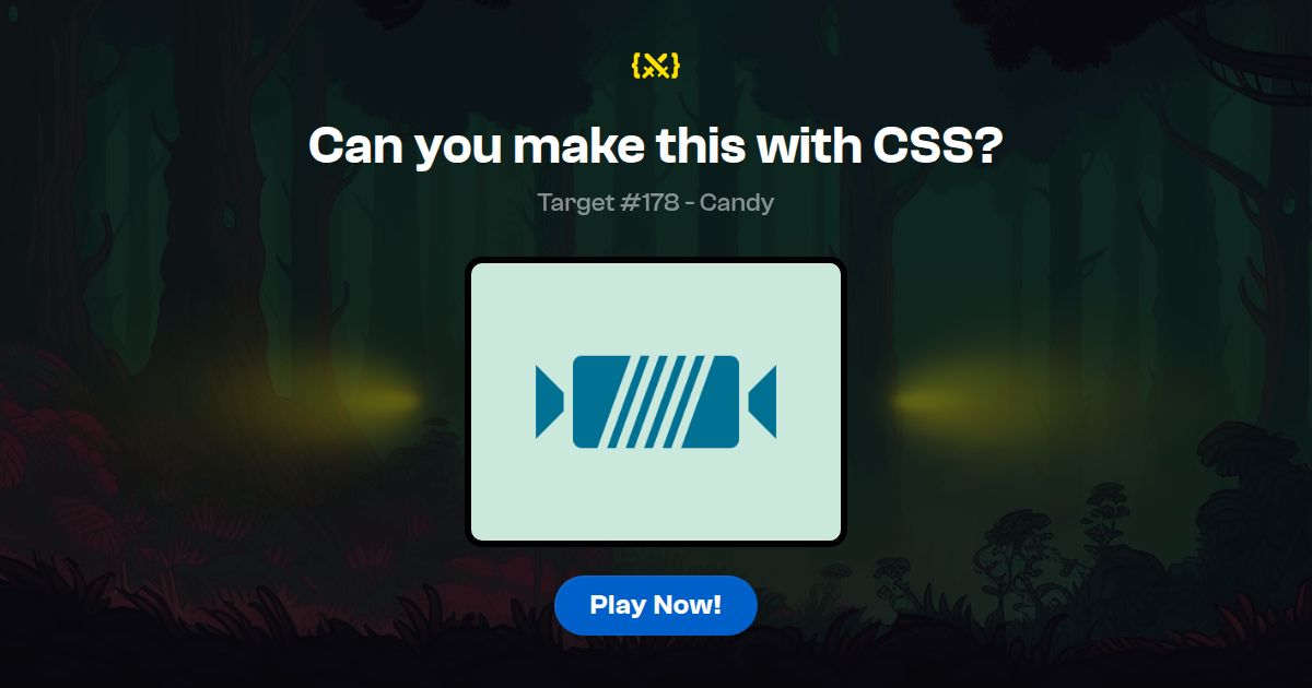 Target #178 (Candy) - CSSBattle