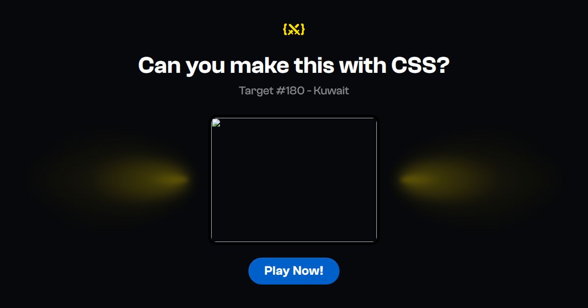 Target #180 (Kuwait) - CSSBattle