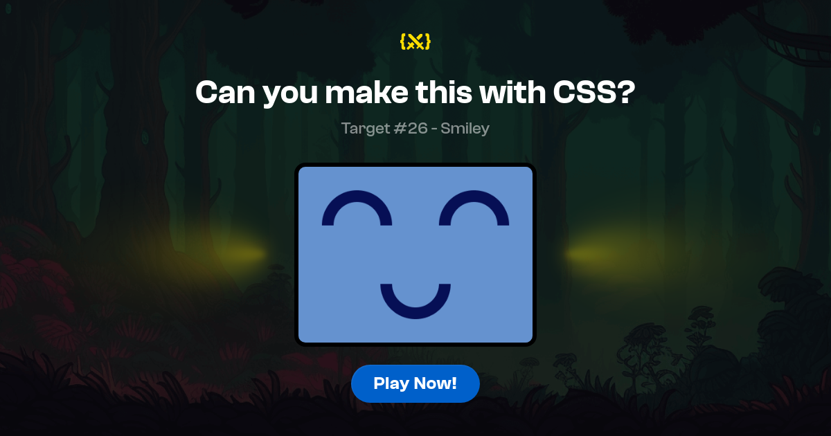 Target 26 Smiley Cssbattle 