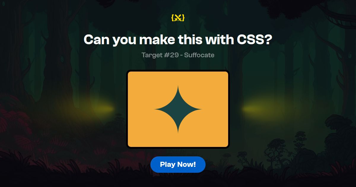 Target #29 (Suffocate) - CSSBattle