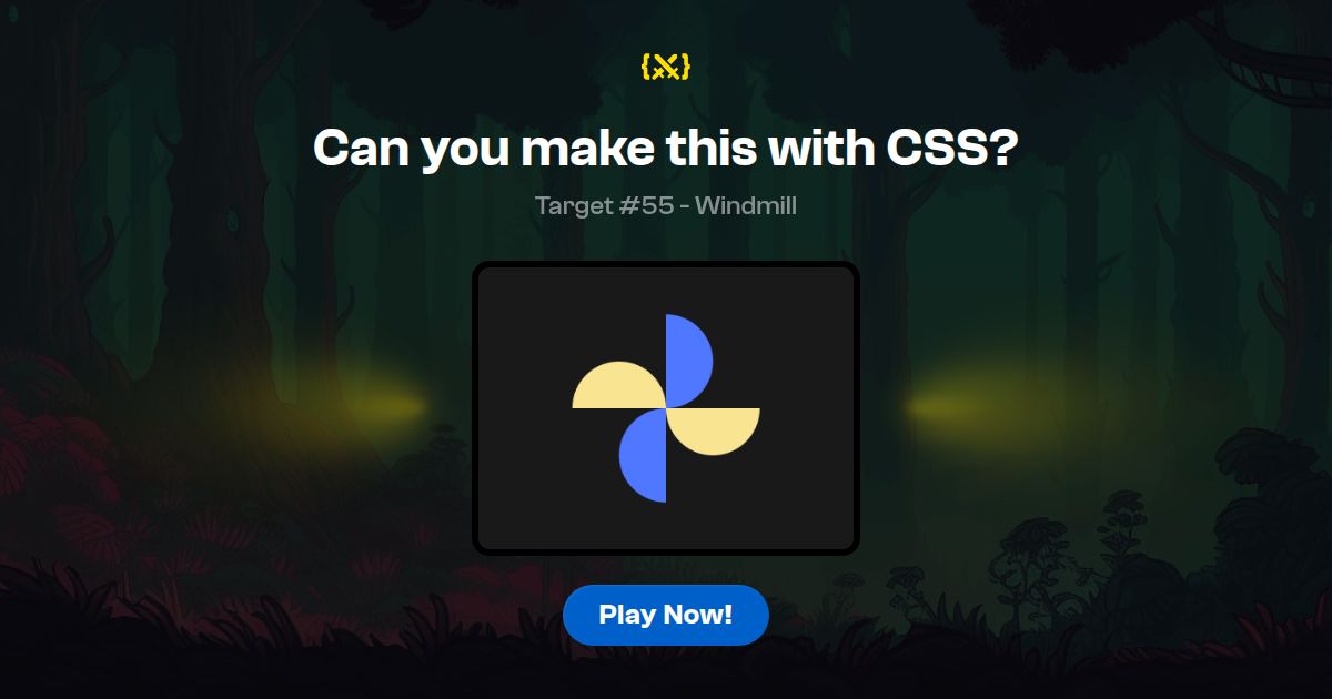 Target #55 (Windmill) - CSSBattle
