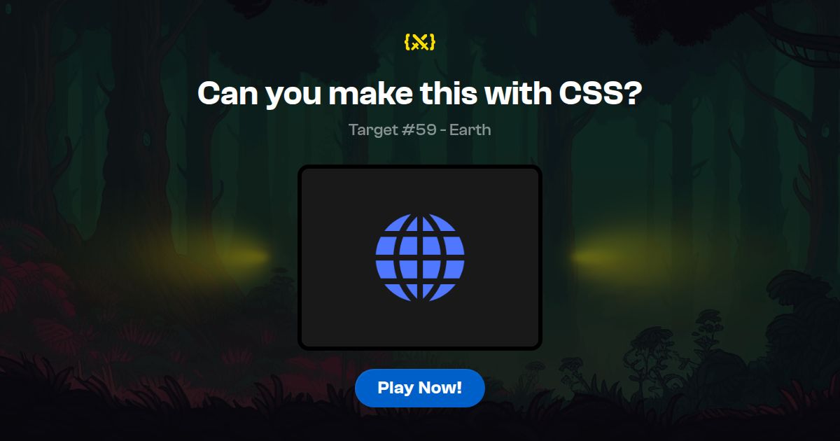 Target #59 (Earth) - CSSBattle