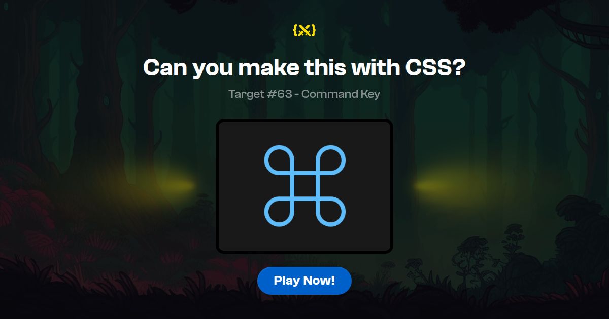 Target #63 (Command Key) - CSSBattle