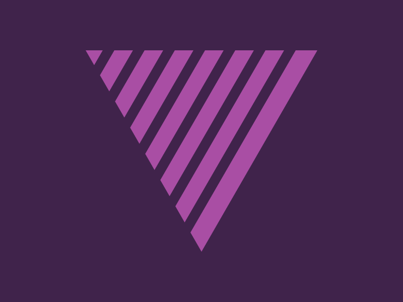 Target #187 (Striped Triangle) - CSSBattle